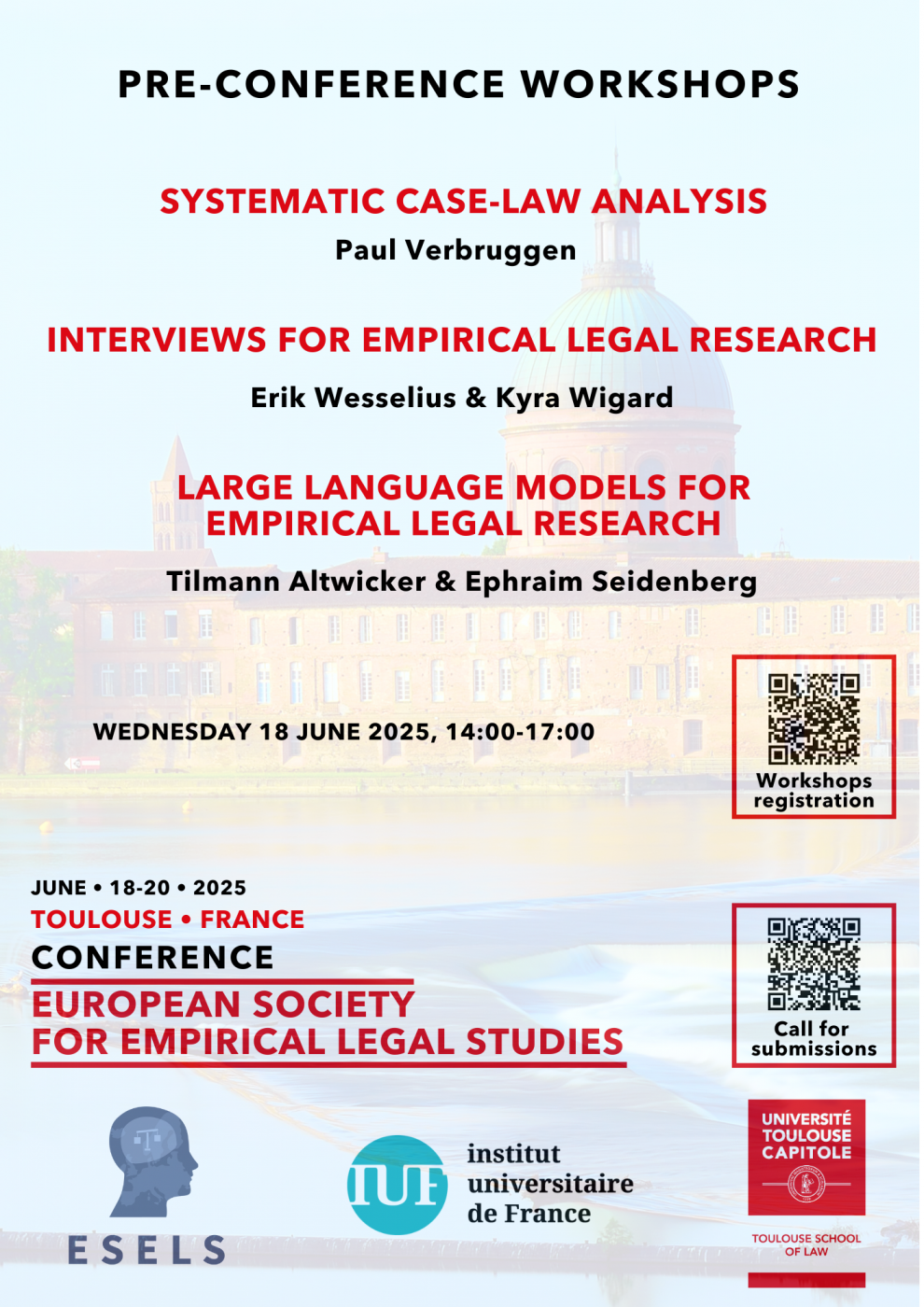 ESELS pre-conference workshops - Esels